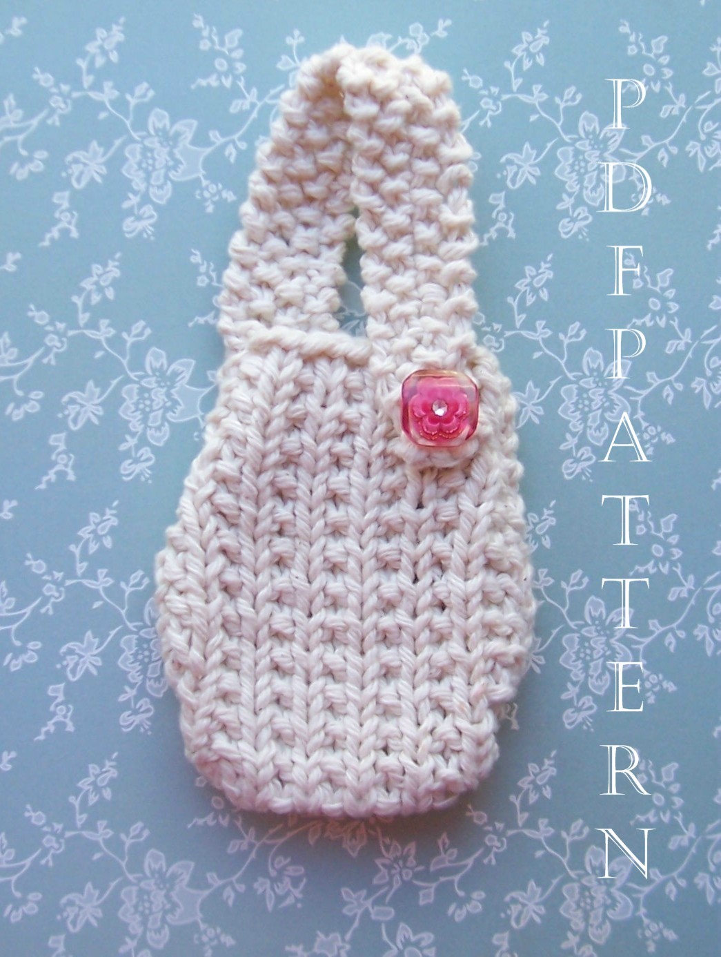 Little Pouch Instant Download Pdf Knitting Pattern on Luulla